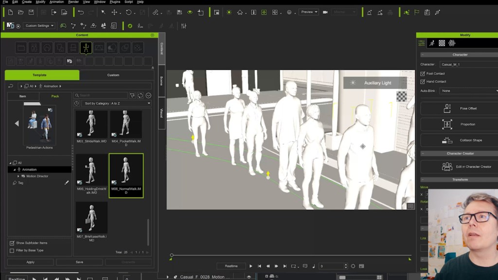 使用 ActorCore 和 iClone Omniverse Live Sync 轻松制作实时动画