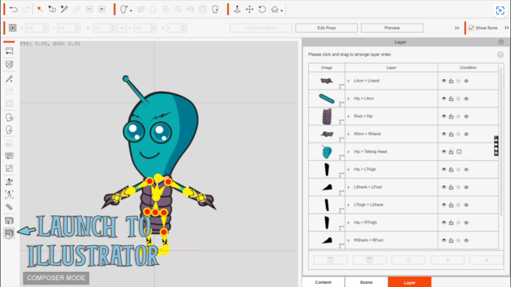 Cartoon Animator 5.1的新图像序列和 GIF 动画导入